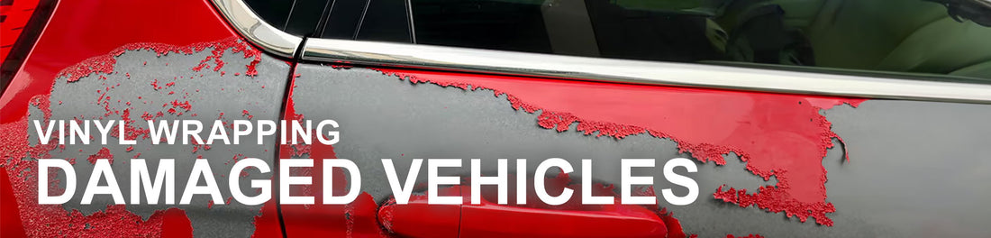 Vinyl Wrapping a Damaged Vehicle? | Metro Restyling Blog