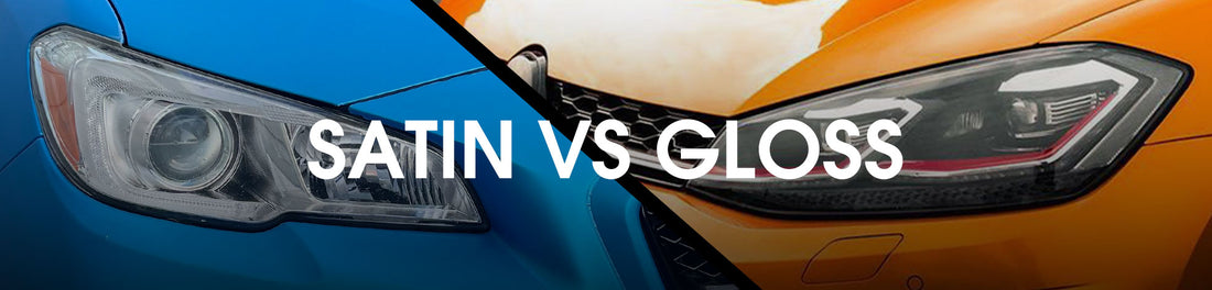 Satin VS Gloss Vinyl Wrap | Metro Restyling Blog