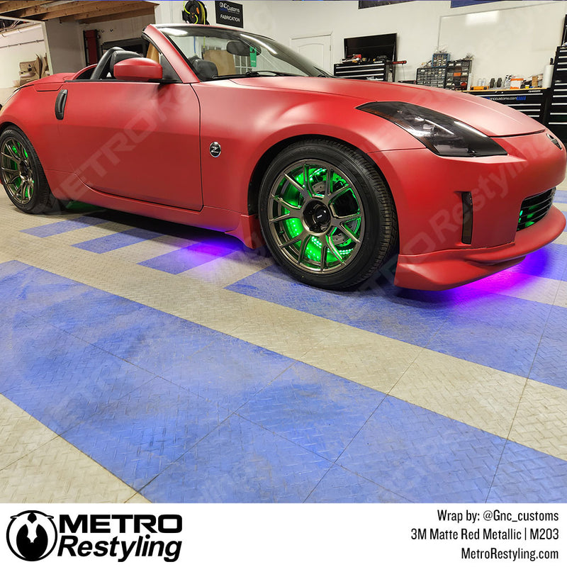 Matte Red Metallic - 3M | Metro Restyling