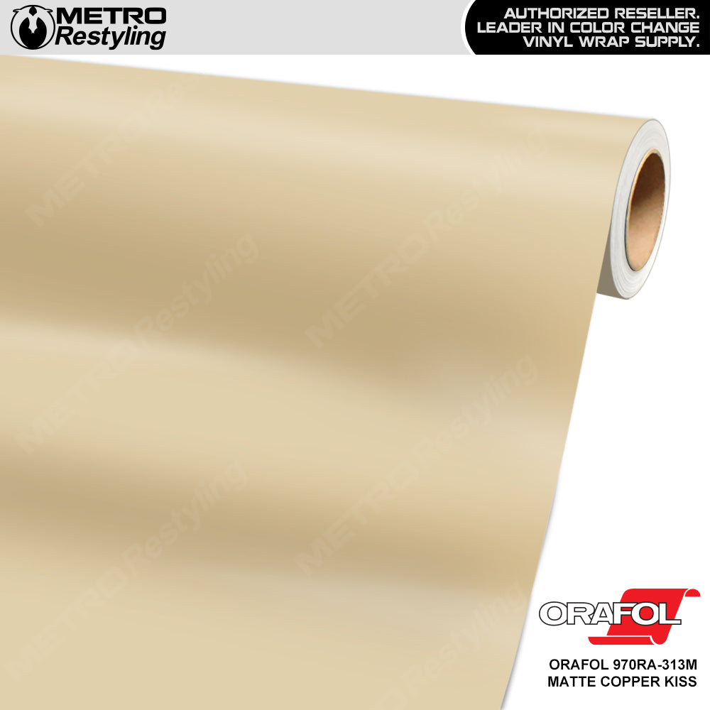 Orafol Matte Copper Kiss Vinyl Wrap | Metro Restyling