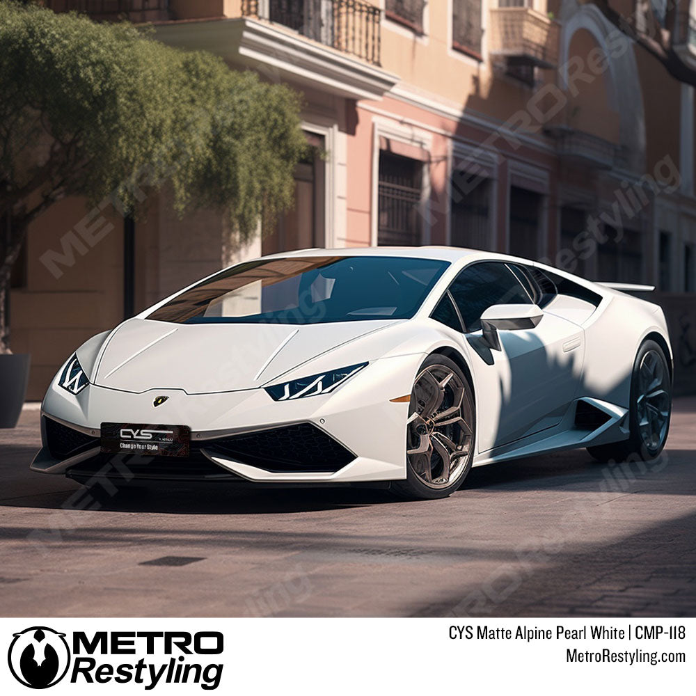Matte Alpine Pearl White - CYS | Metro Restyling