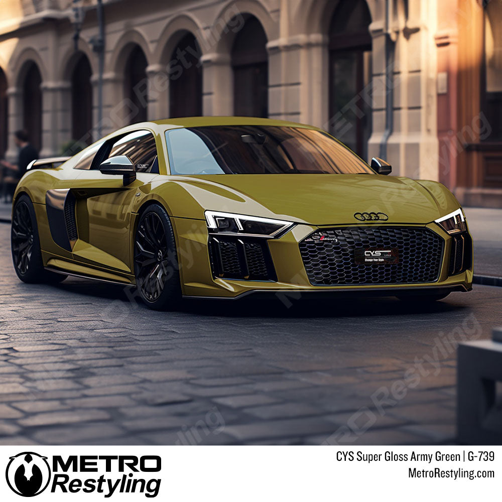 Gloss Army Green - CYS | Metro Restyling