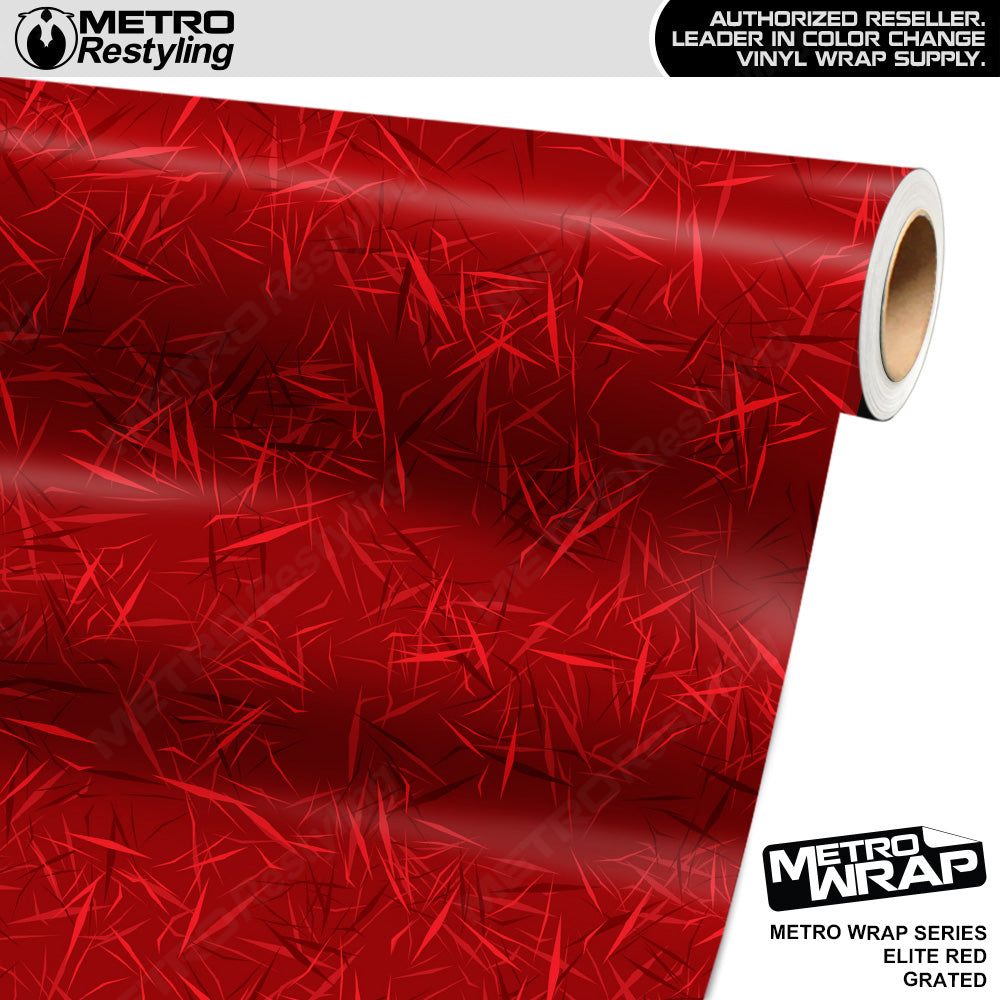 Grated Elite Red - Metro Wrap | Metro Restyling