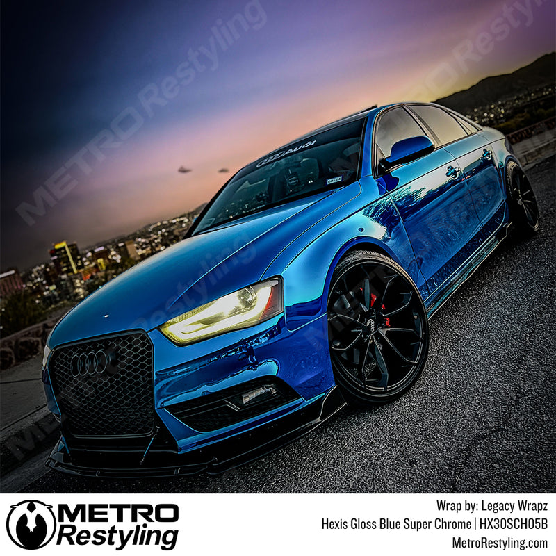 Gloss Blue Super Chrome - Hexis | Metro Restyling