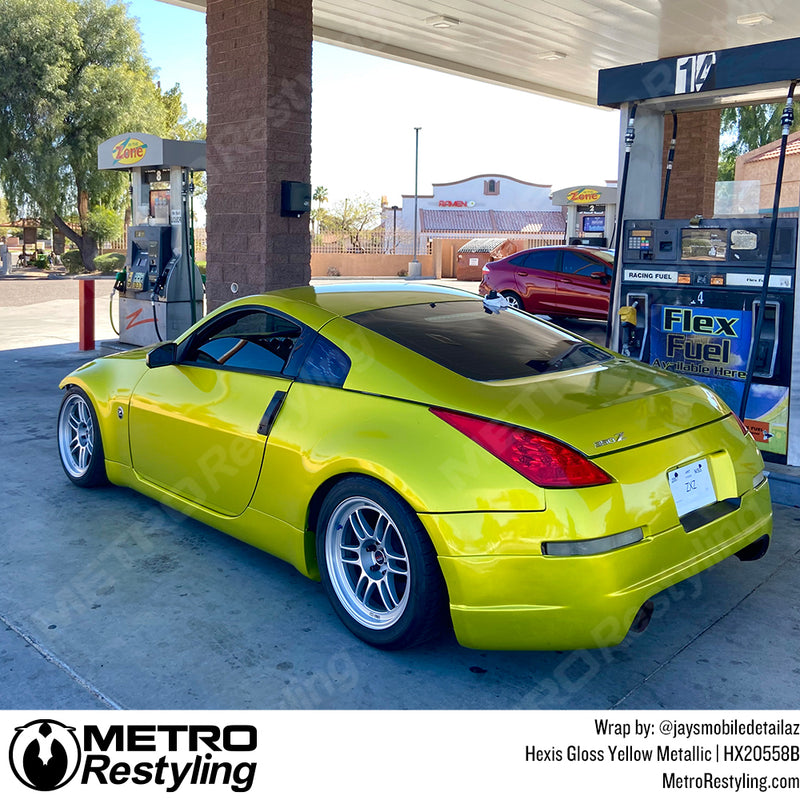 Gloss Yellow Metallic - Hexis | Metro Restyling