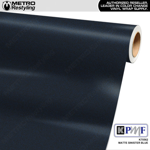 Matte Sinister Blue Vinyl Wrap - KPMF | Metro Restyling