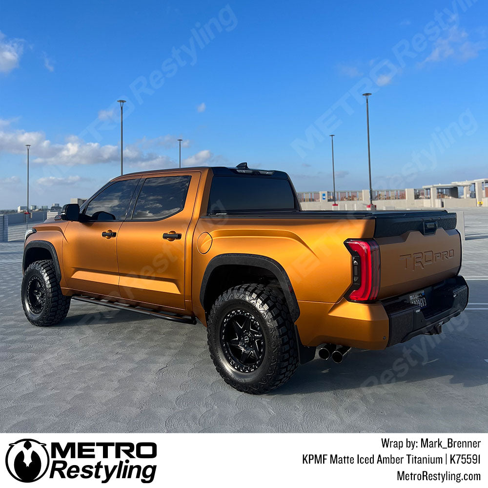 Matte Iced Amber Titanium - KPMF | Metro Restyling