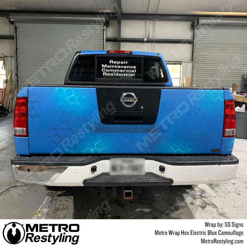 Hex Electric Blue - Metro Wrap | Metro Restyling