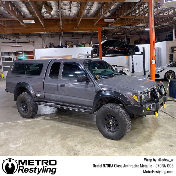Orafol Gloss Anthracite Metallic Vinyl Wrap | Metro Restyling