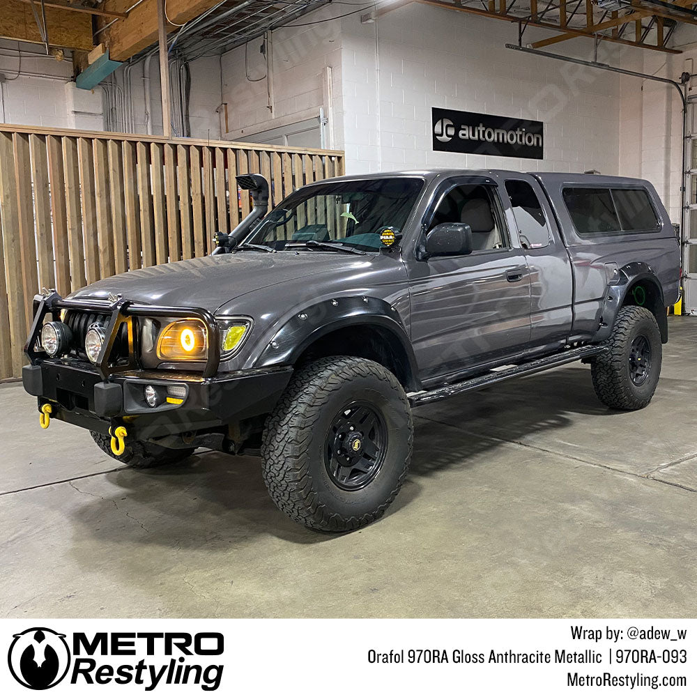 Orafol Gloss Anthracite Metallic Vinyl Wrap | Metro Restyling