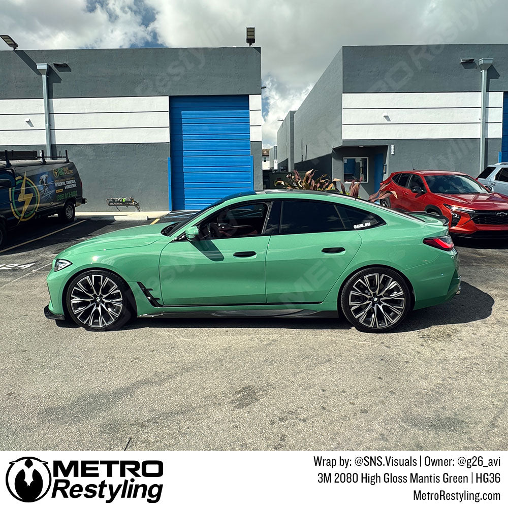 High Gloss Mantis Green - 3M | Metro Restyling