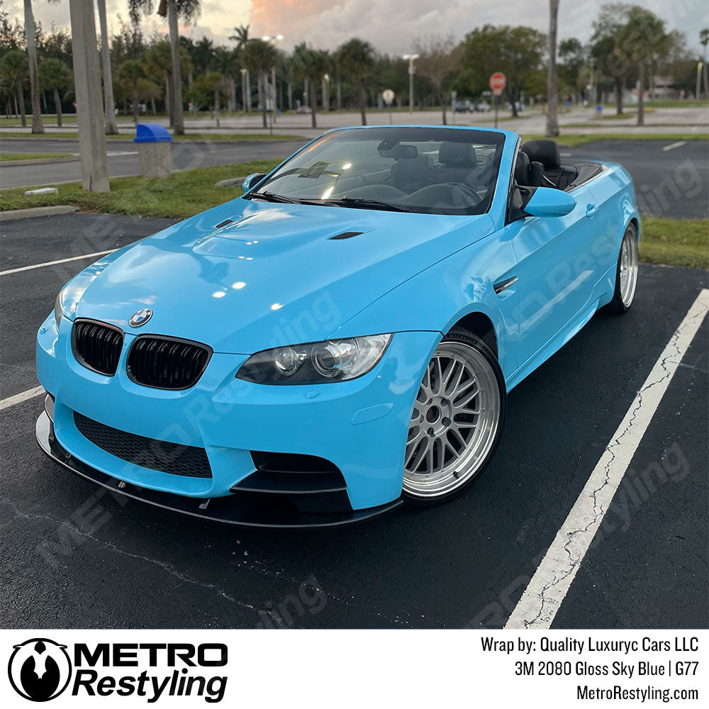 Gloss Sky Blue - 3M | Metro Restyling