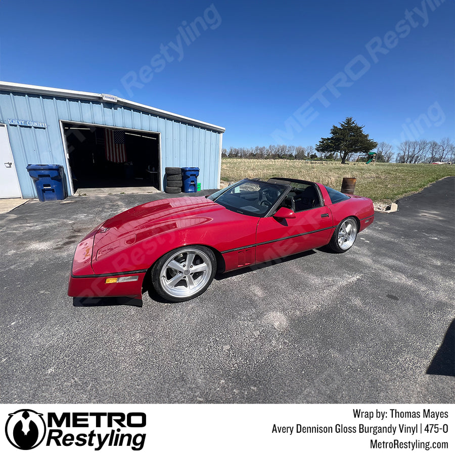 Gloss Burgundy - Avery Dennison | Metro Restyling