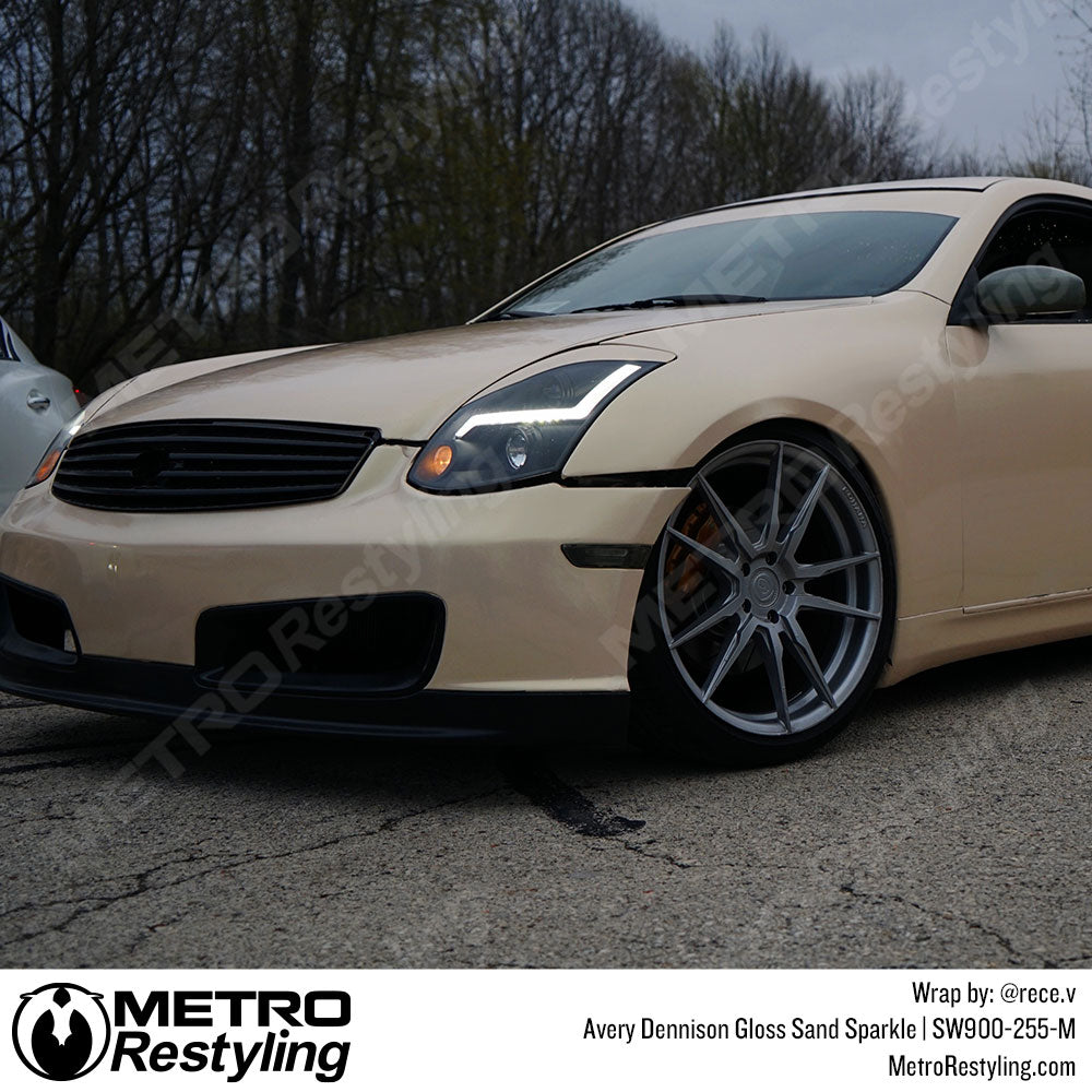 Gloss Sand Sparkle Vinyl Wrap - Avery Dennison | Metro Restyling