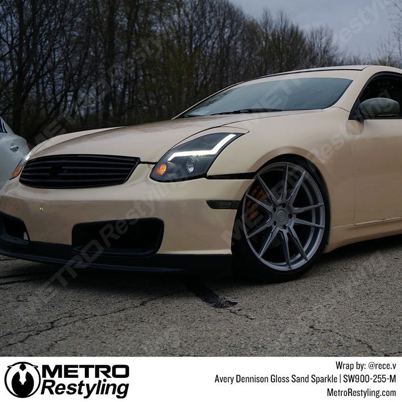 Gloss Sand Sparkle Vinyl Wrap - Avery Dennison | Metro Restyling