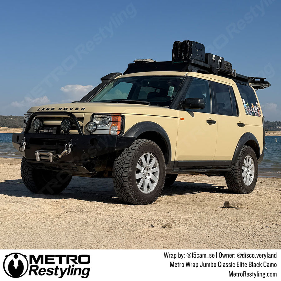 Cheetah Wrap - Matte Sandstorm | Metro Restyling