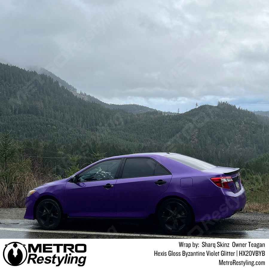 Gloss Byzantine Violet Glitter - Hexis | Metro Restyling