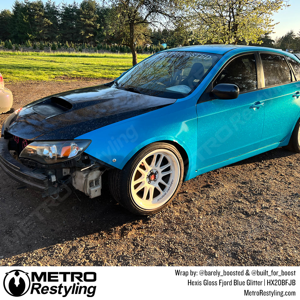 Gloss Fjord Blue Glitter - Hexis | Metro Restyling