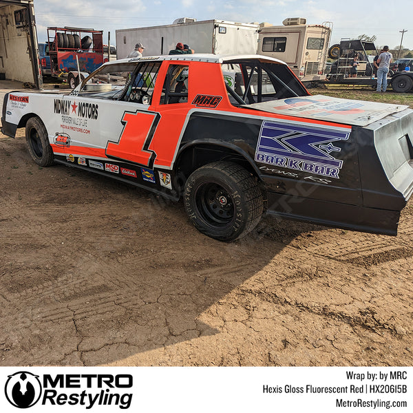 Gloss Fluorescent Red - Hexis | Metro Restyling