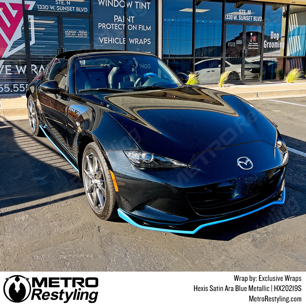 Satin Ara Blue Metallic - Hexis | Metro Restyling