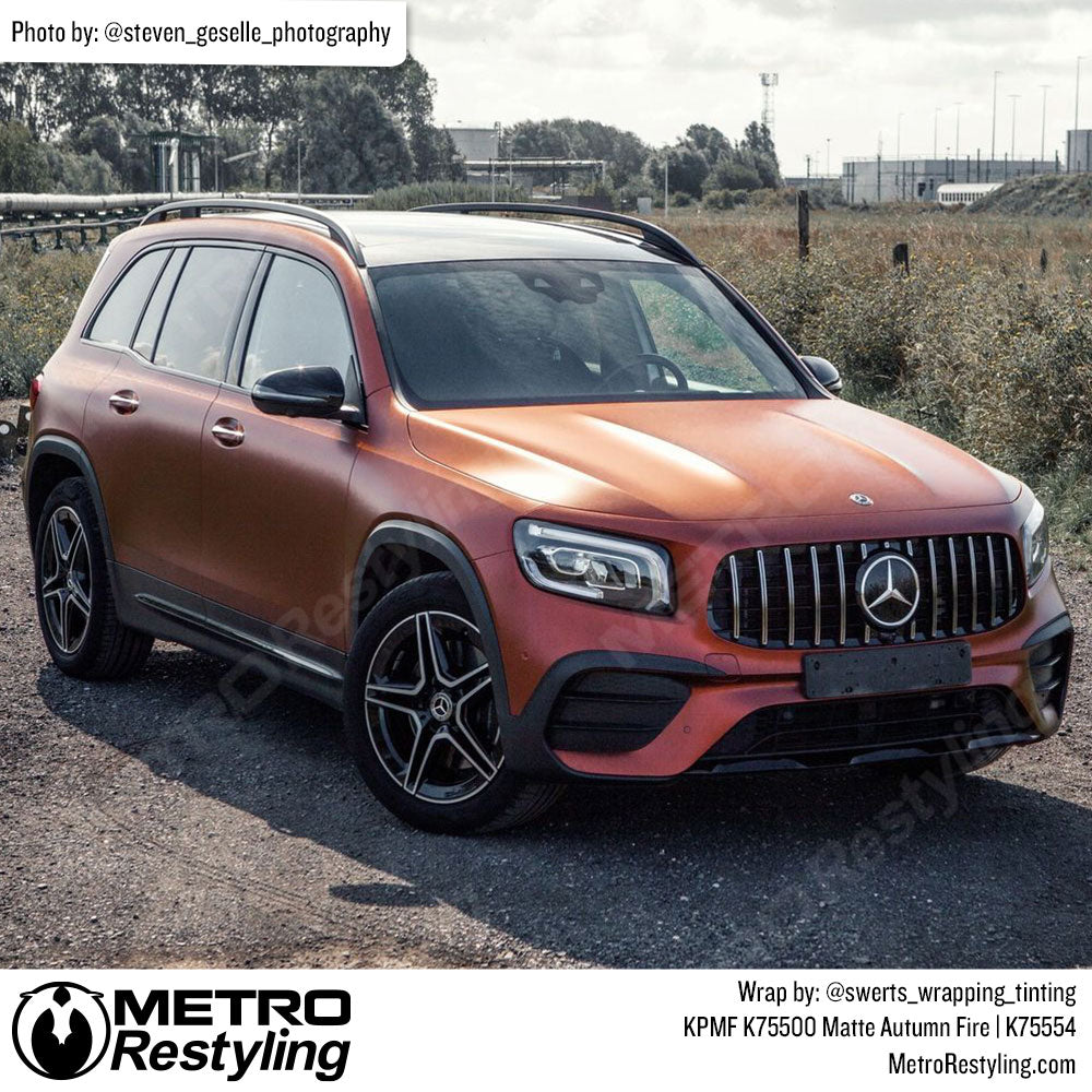Matte Autumn Fire - KPMF | Metro Restyling