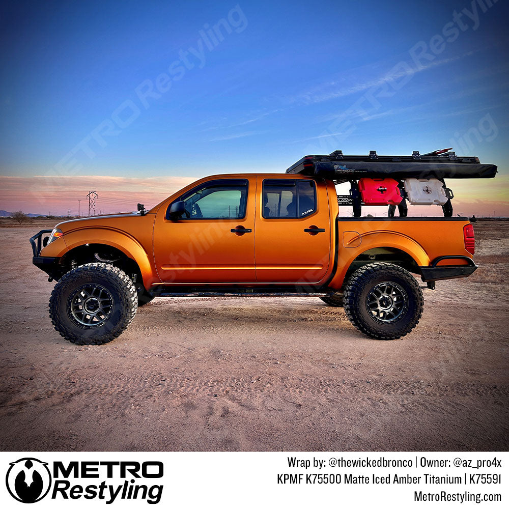 Matte Iced Amber Titanium - KPMF | Metro Restyling