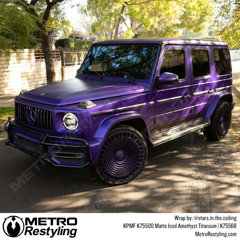 Matte Iced Amethyst Titanium - KPMF | Metro Restyling