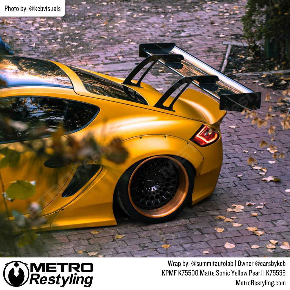 Matte Sonic Yellow Pearl - KPMF | Metro Restyling