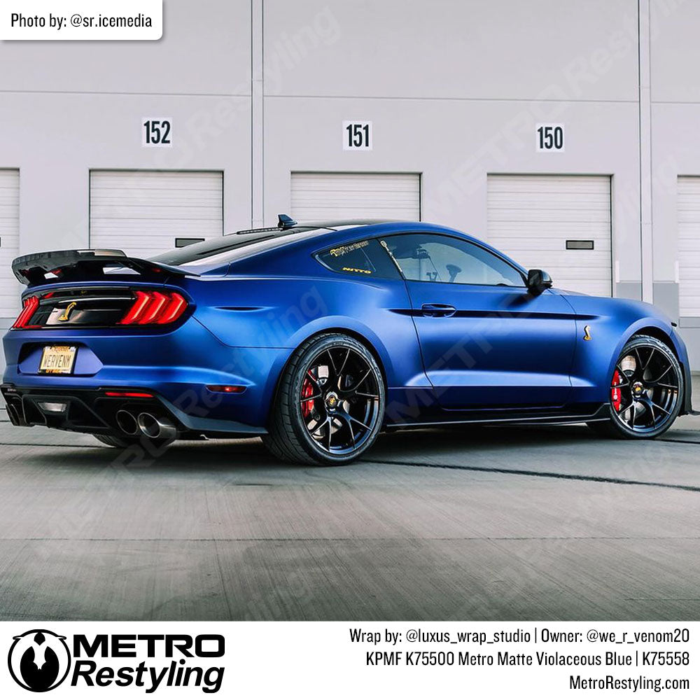 Metro Matte Violaceous Blue - KPMF | Metro Restyling