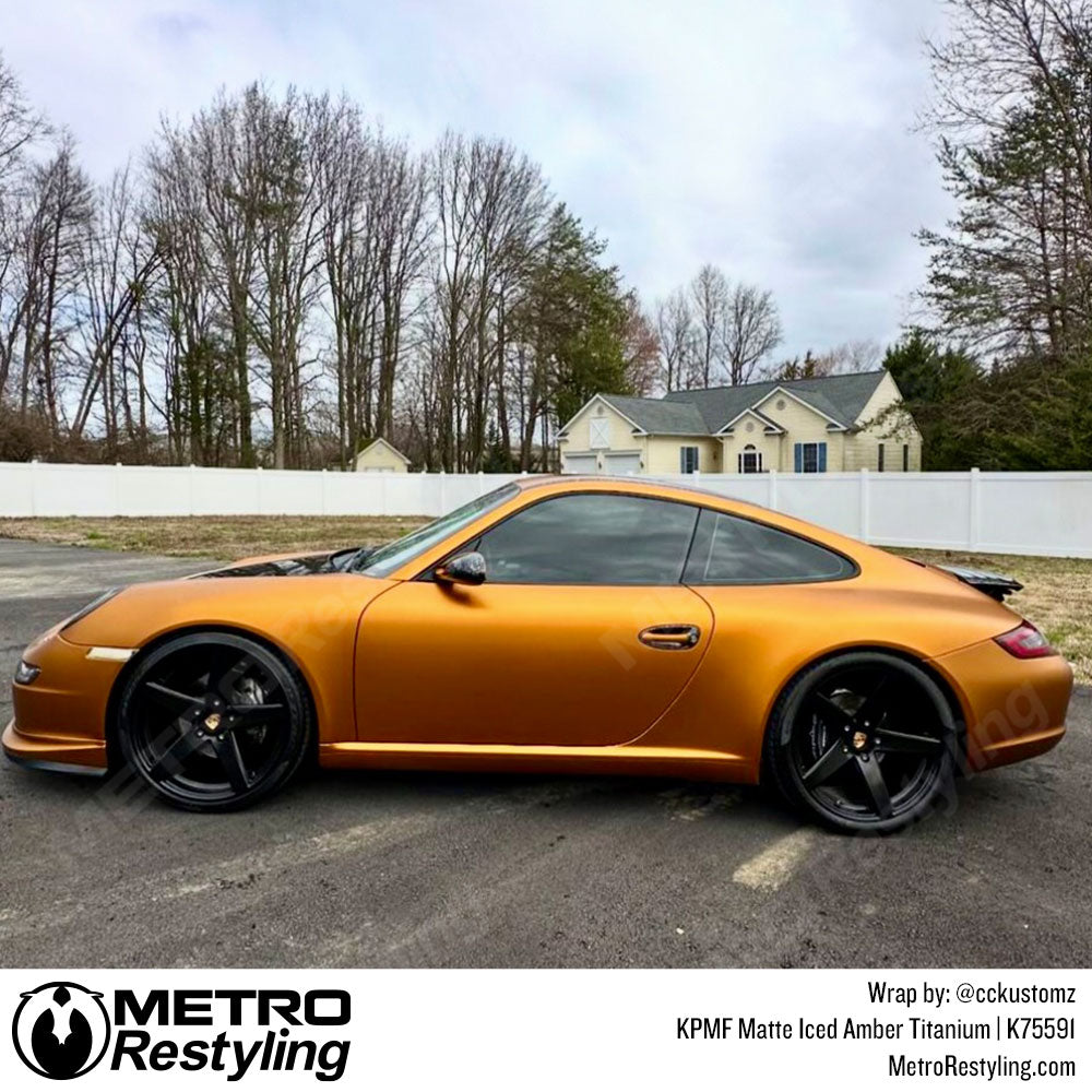 Matte Iced Amber Titanium - KPMF | Metro Restyling