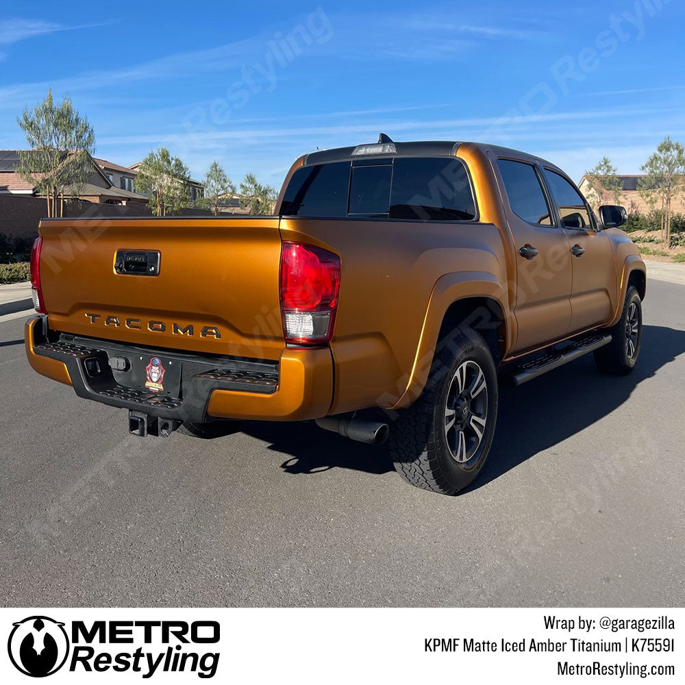 Matte Iced Amber Titanium - KPMF | Metro Restyling