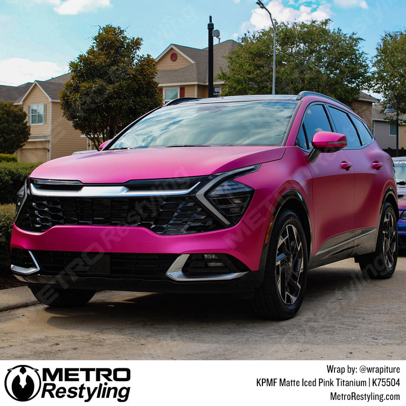 Matte Iced Pink Titanium - KPMF | Metro Restyling