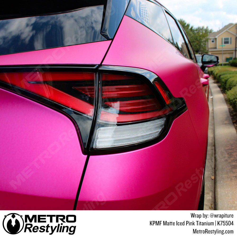 Matte Iced Pink Titanium - KPMF | Metro Restyling