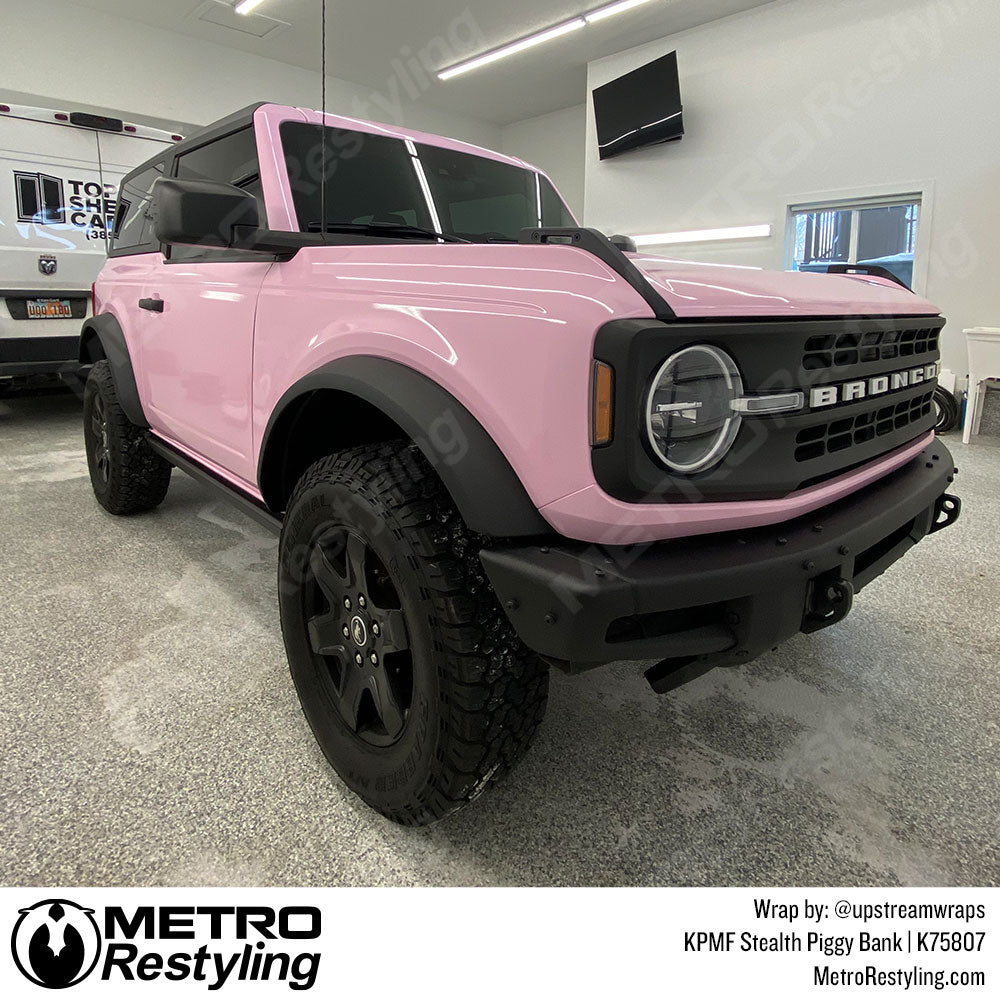Stealth Piggy Bank Vinyl Wrap - KPMF | Metro Restyling
