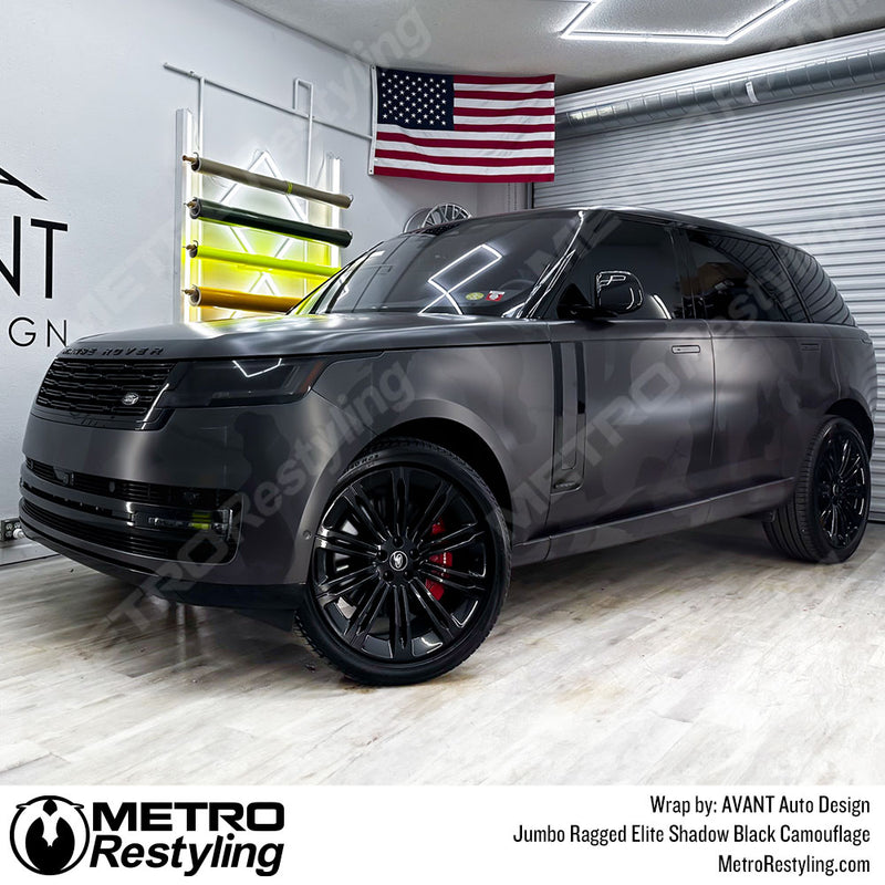 Jumbo Ragged Elite Shadow Black - Metro Wrap | Metro Restyling
