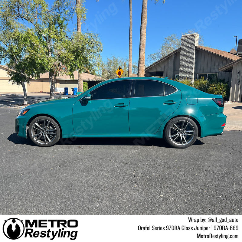 Orafol Gloss Juniper Vinyl Wrap | Metro Restyling