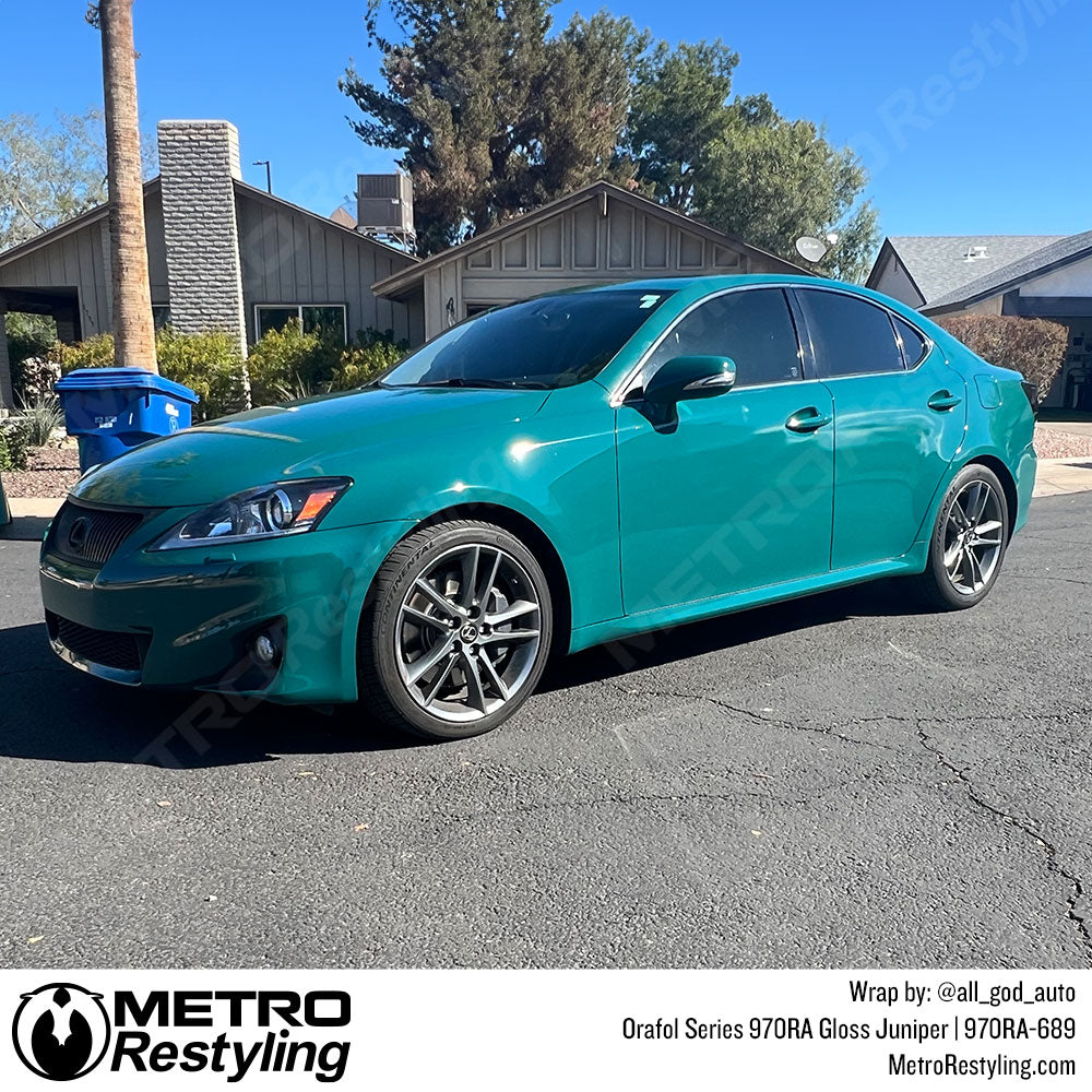 Orafol Gloss Juniper Vinyl Wrap | Metro Restyling
