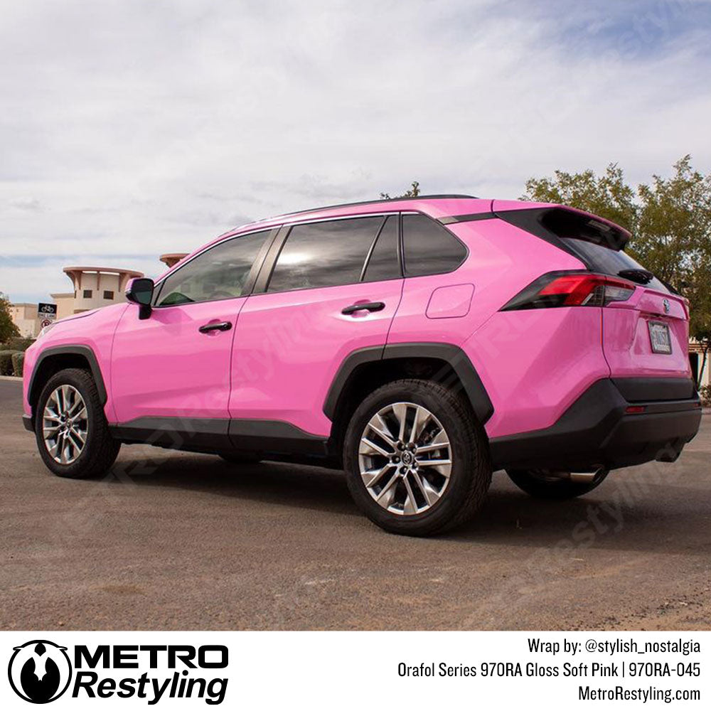 Orafol Gloss Soft Pink Vinyl Wrap | Metro Restyling