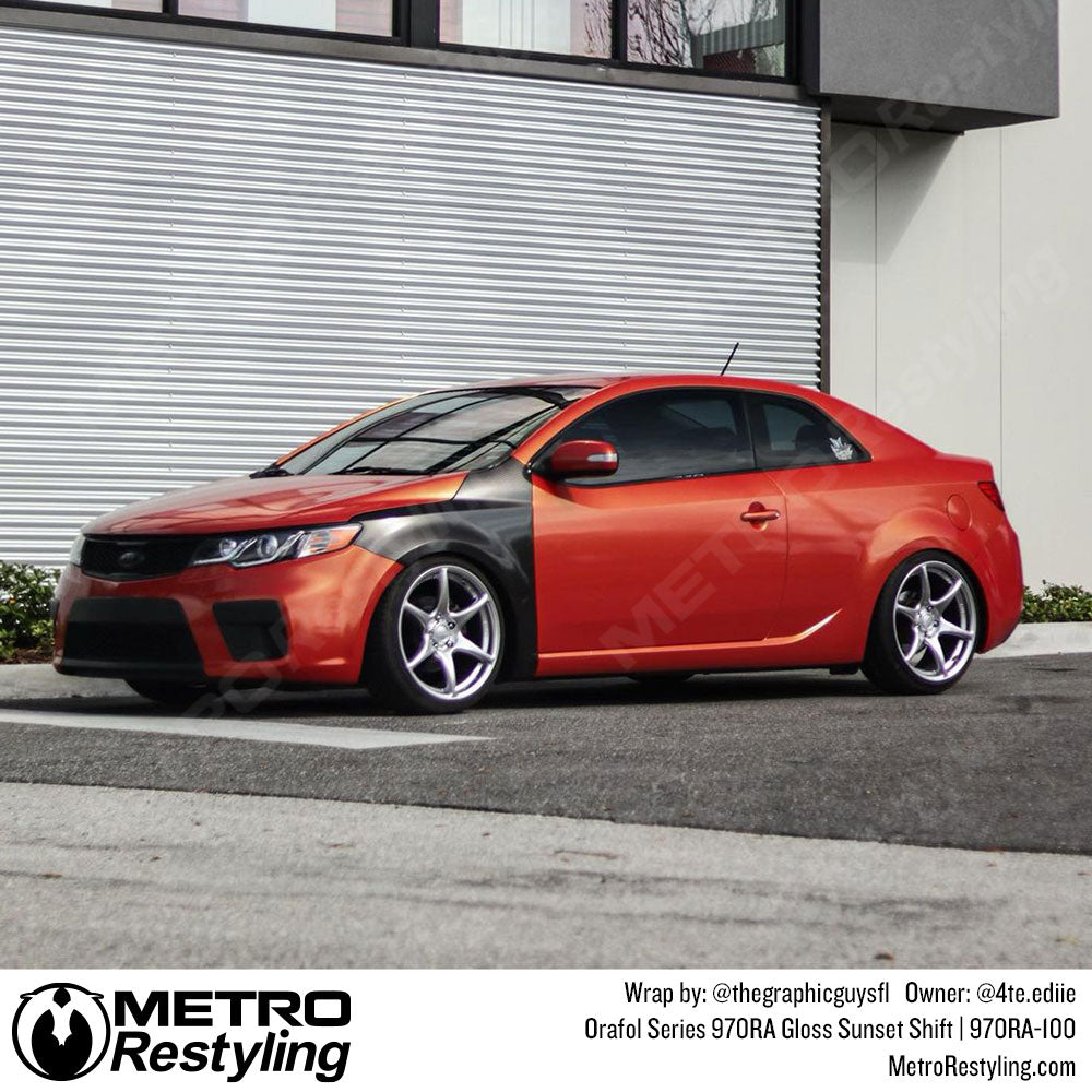 Orafol Gloss Sunset Shift Vinyl Wrap | Metro Restyling