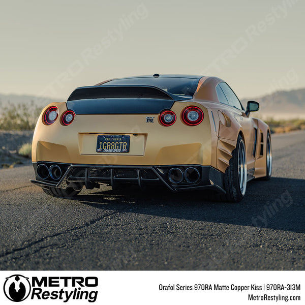 Orafol Matte Copper Kiss Vinyl Wrap | Metro Restyling