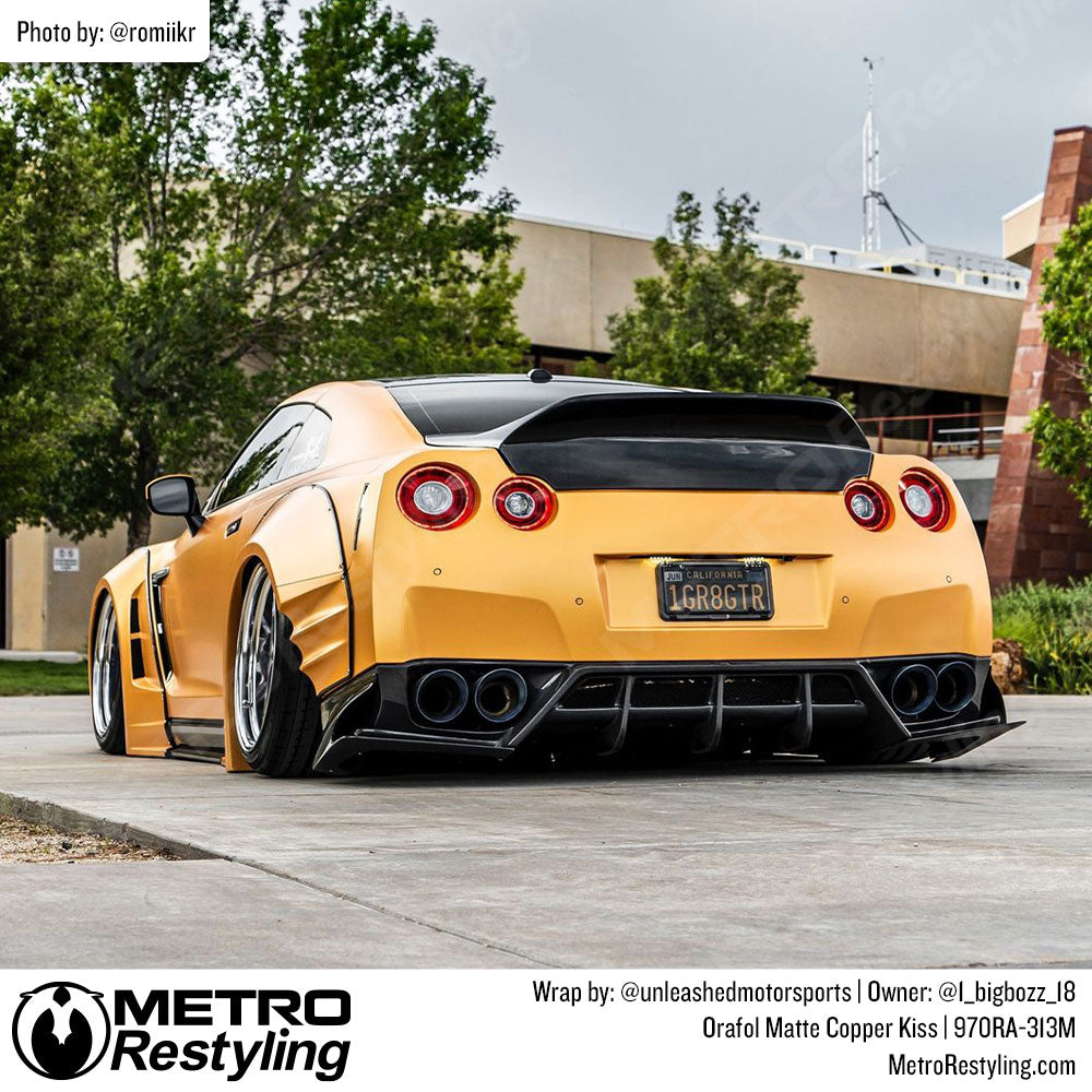 Orafol Matte Copper Kiss Vinyl Wrap | Metro Restyling