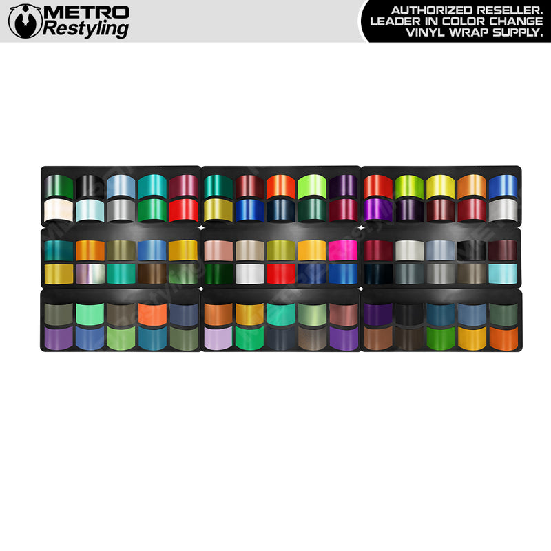 Metro Restyling Wall Vinyl Wrap Display 90 Slot