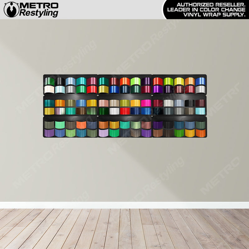 Metro Restyling Wall Vinyl Wrap Display 90 Slot