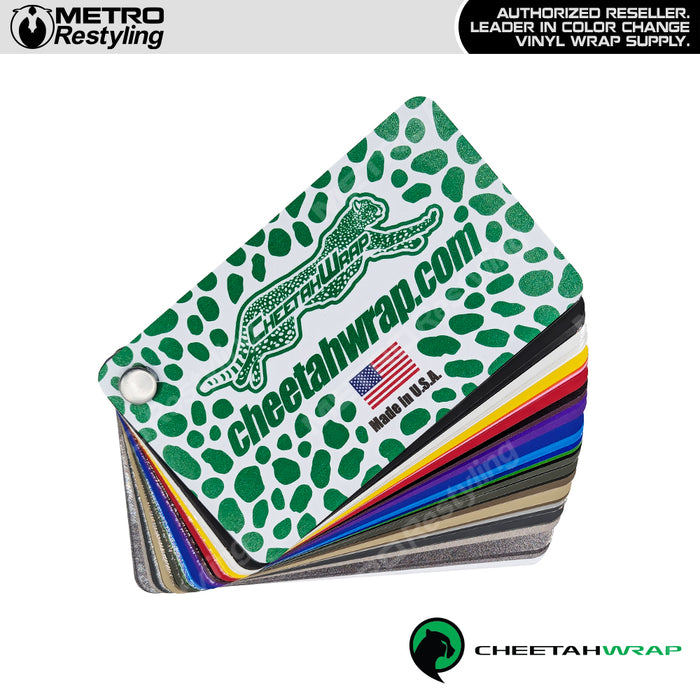 Cheetah Wrap Sample Book | Metro Restyling