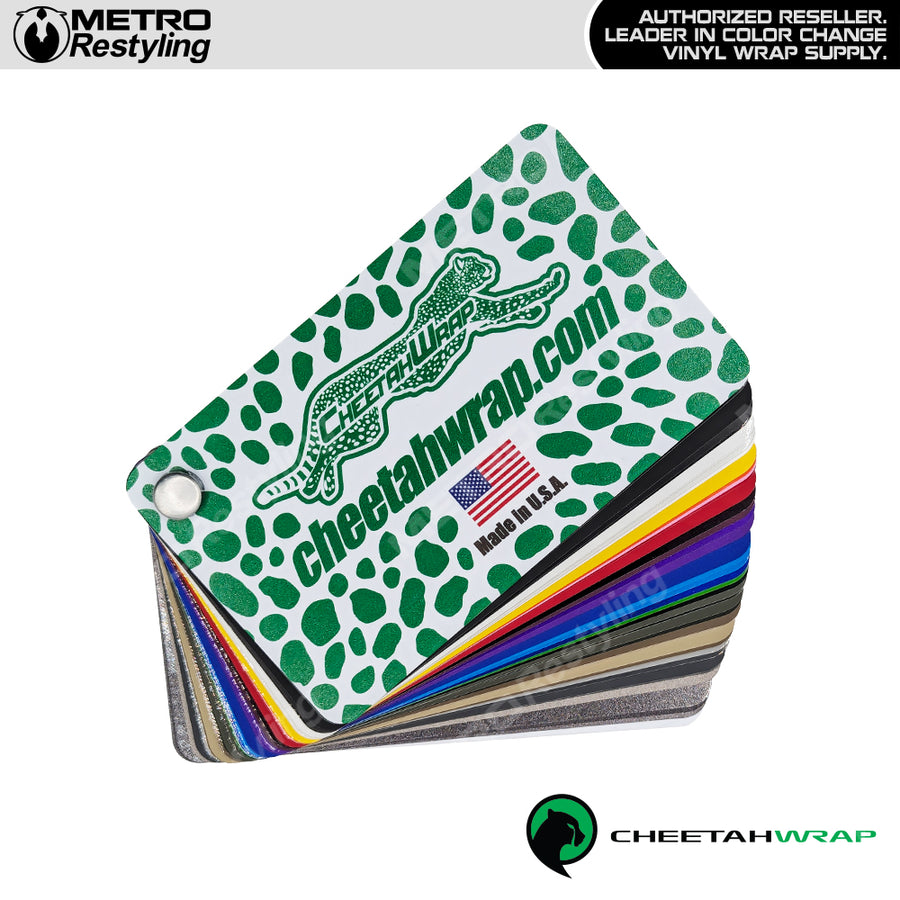 Cheetah Wrap Sample Book | Metro Restyling