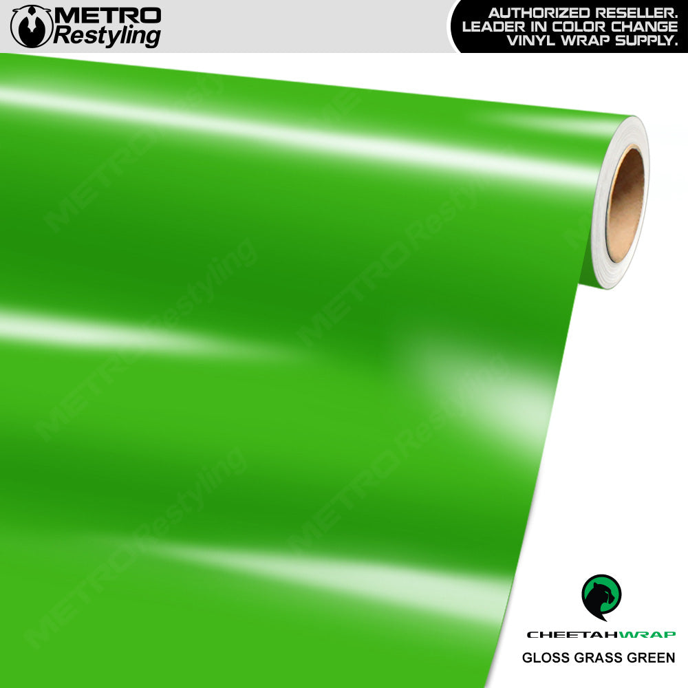 Cheetah Wrap - Gloss Grass Green | Metro Restyling
