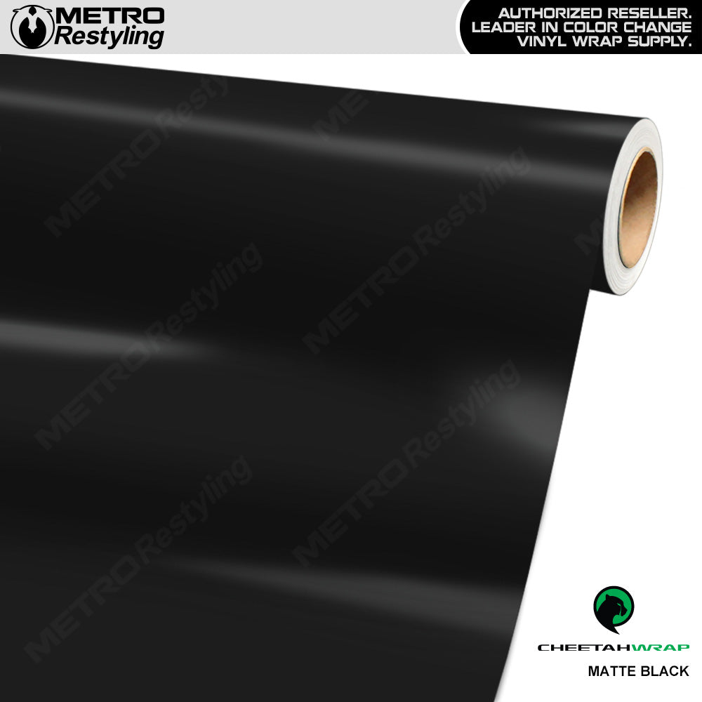 Cheetah Wrap - Matte Black | Metro Restyling