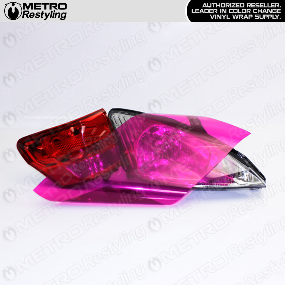 Purple & Pink Head/Tail Light Lens Vinyl Film | Metro Restyling
