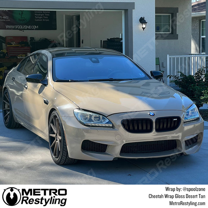Cheetah Wrap - Gloss Desert Tan | Metro Restyling