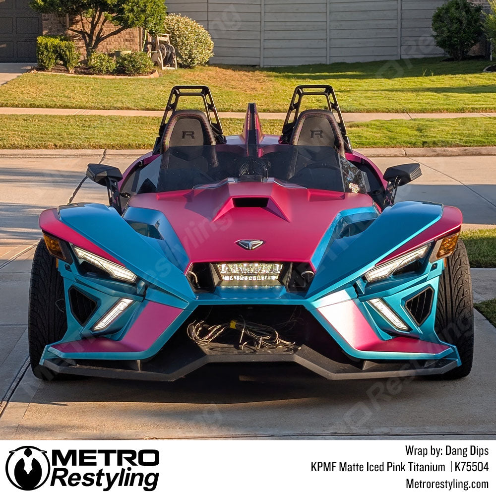 Matte Iced Pink Titanium - KPMF | Metro Restyling
